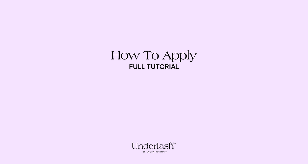 Applying False Eyelash Extensions : Underlash | Underlash